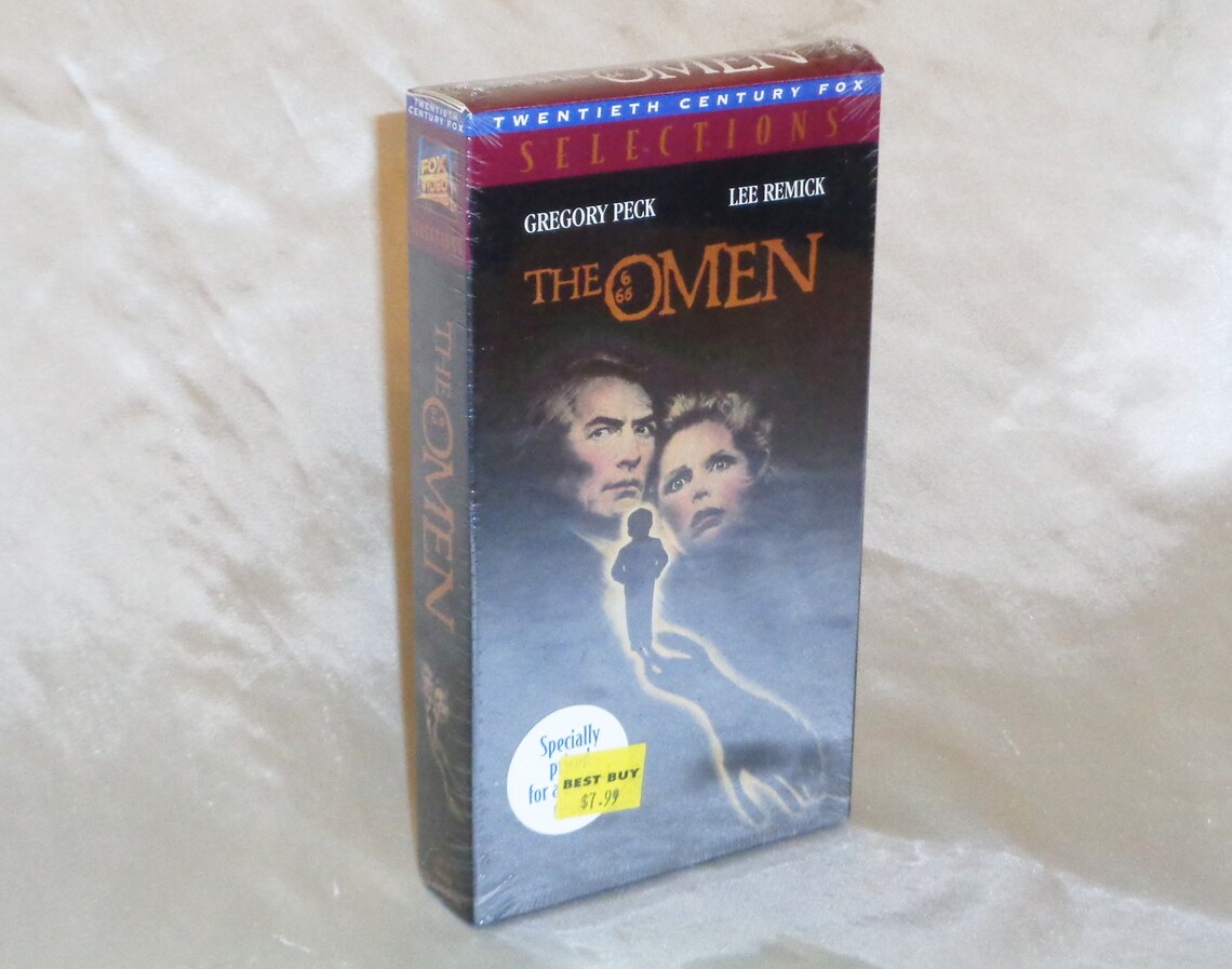 FACTORY SEALED the Omen VHS 20th Century Fox Watermarked - Etsy