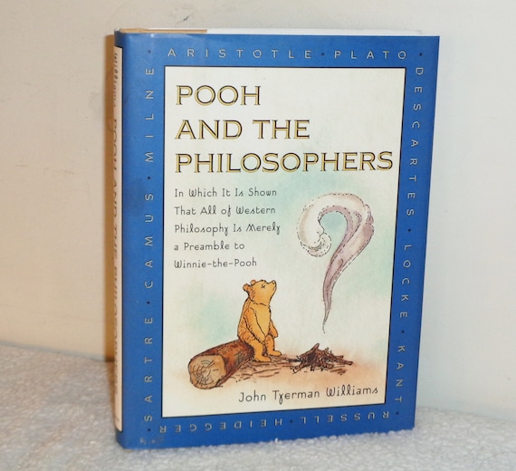 Winnie the Pooh& the Philisophers Hard Cover Book W Dust | Etsy