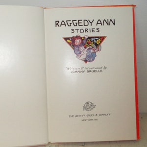 Raggedy Ann Stories 1947 & Raggedy Andy Stories 1948 by Johnny Gruelle ...