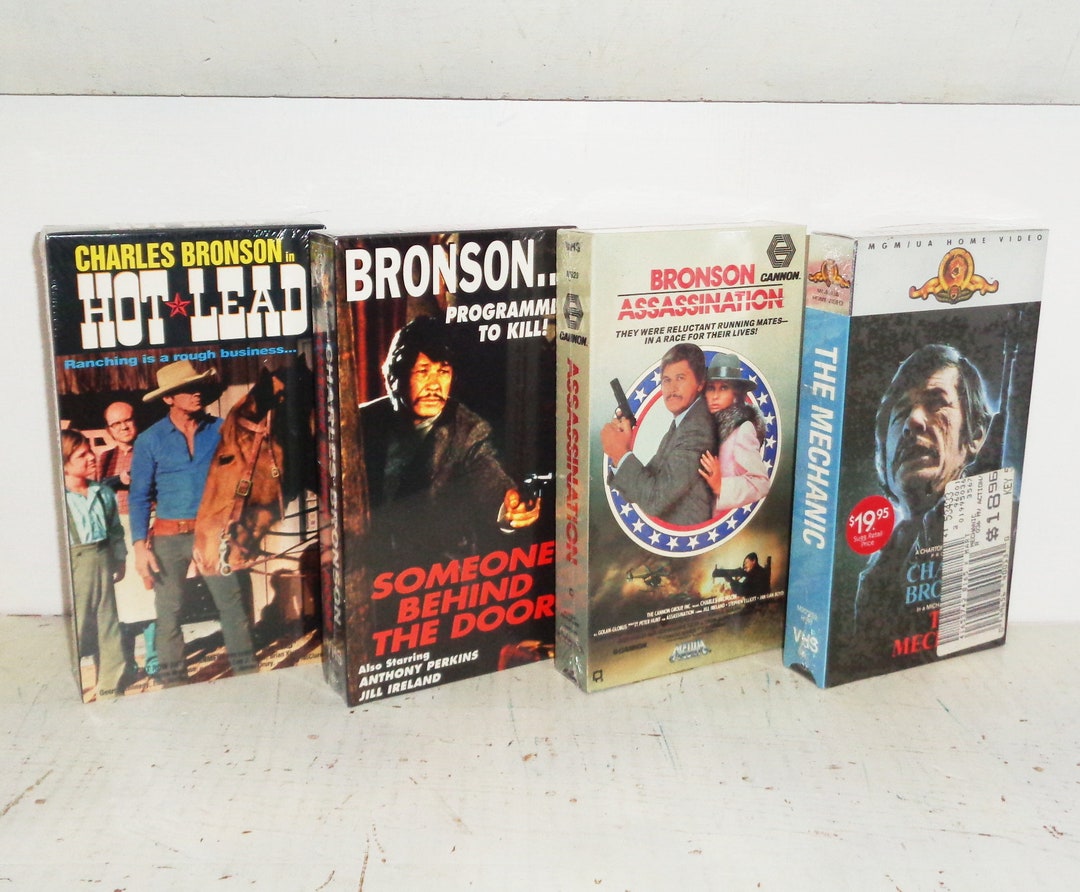 FACTORY SEALED Charles Bronson Assassination, Hot Lead, the Mechanic ...