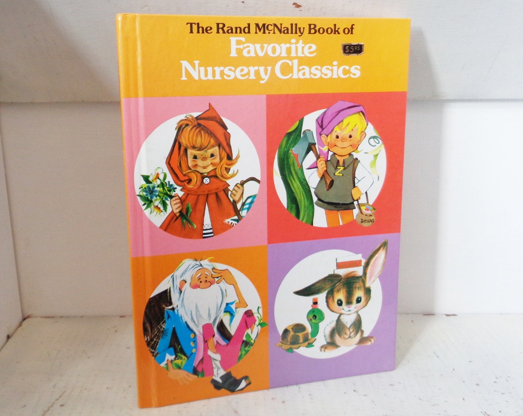1978 Rand Mcnally Book of Favorite Nursery Classics HC Book Anne ...