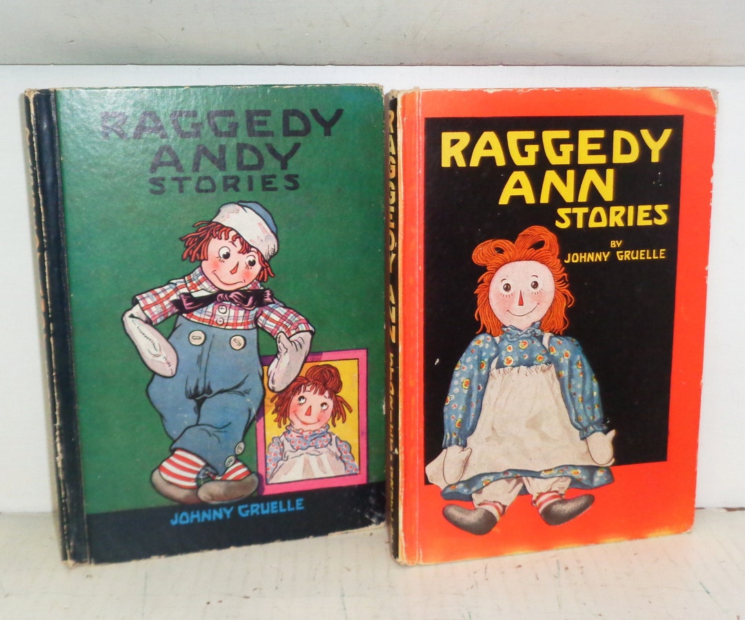 Raggedy Ann Stories 1947 & Raggedy Andy Stories 1948 by Johnny Gruelle ...