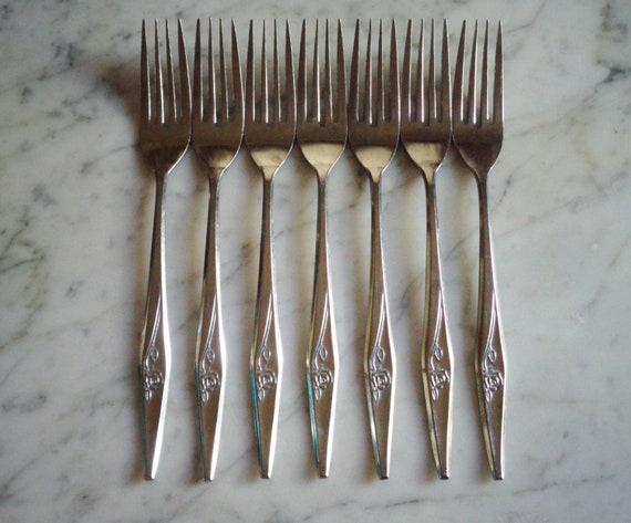 Creative Manor Spritely Rose Stainless 7 5/8 Inch Set of 7 - Etsy