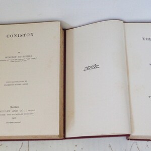 Winston Churchill - Richard Carvel, Crisis, Celebrity & Coniston ...
