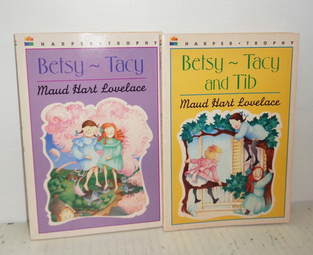 Betsy Tacy 1979 and Betsy Tacy and Tib 1979 Harper Trophy - Etsy