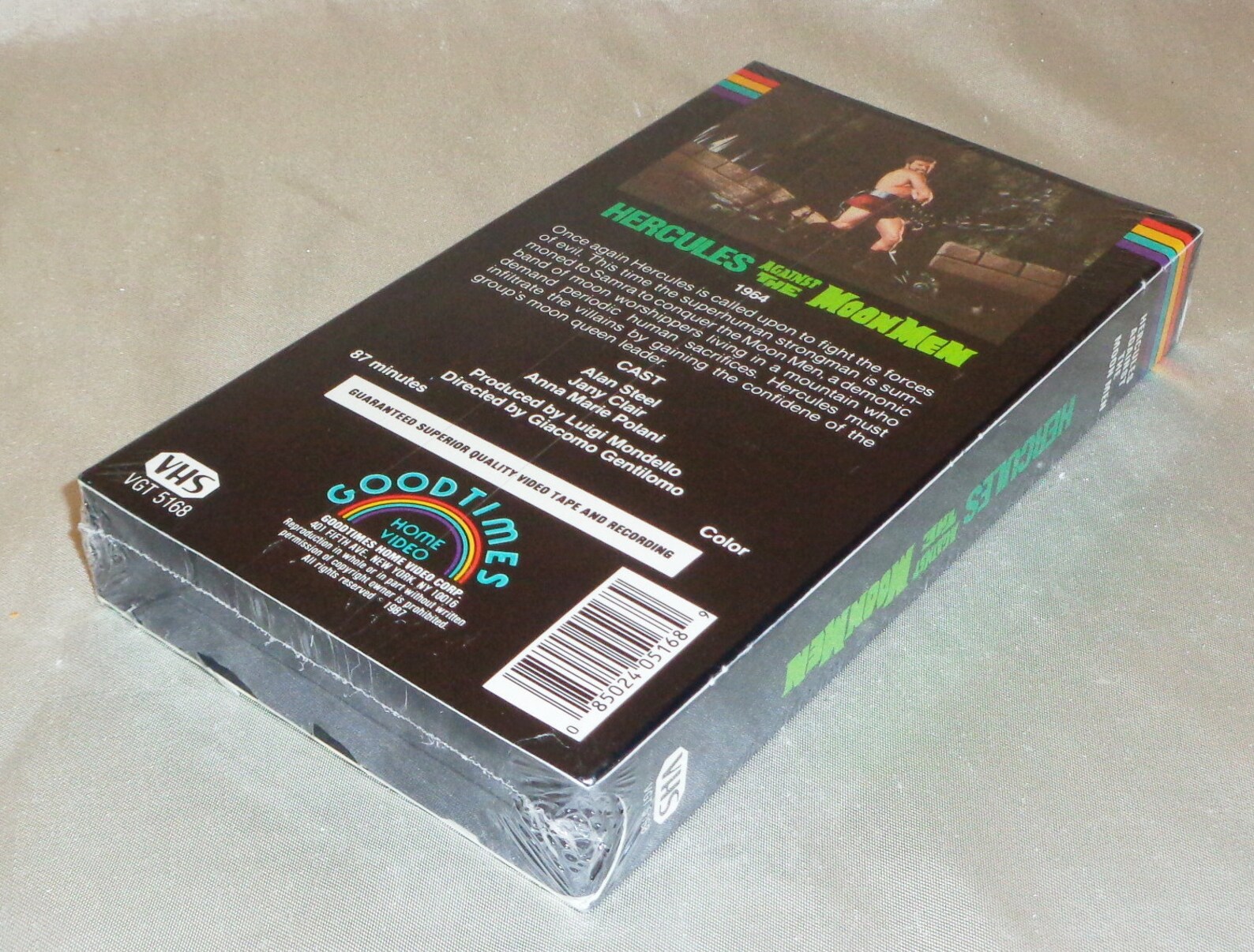 FACTORY SEALED Hercules Against the Moon Men VHS Goodtimes - Etsy