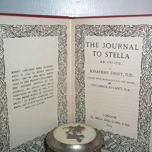 C1924 the Journal to Stella~ AD 1710-1713 by Jonathan Swift ~ Bohns Pop ...