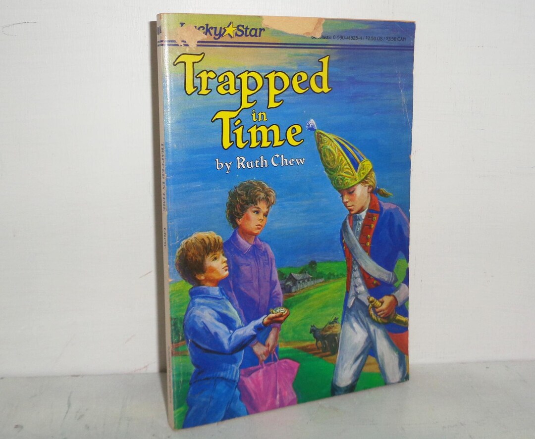 Trapped in Time Vintage Ruth Chew SC Book ~ 1986 Lucky Star Scholastic ...
