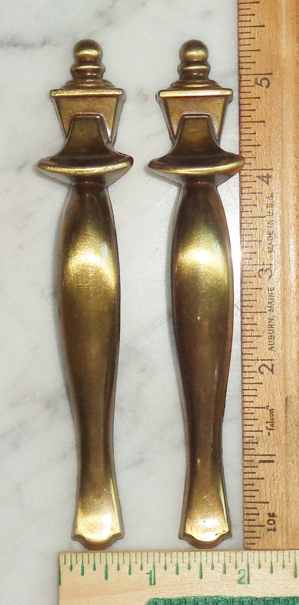 Vintage National Lock FO-3792-001 Vertical Brass Thumb Cabinet | Etsy