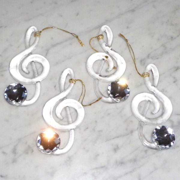 Musical Note Ornament - Etsy