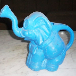 Blue Elephant Plastic Child’s Watering Can, Vintage, Plastic - Etsy
