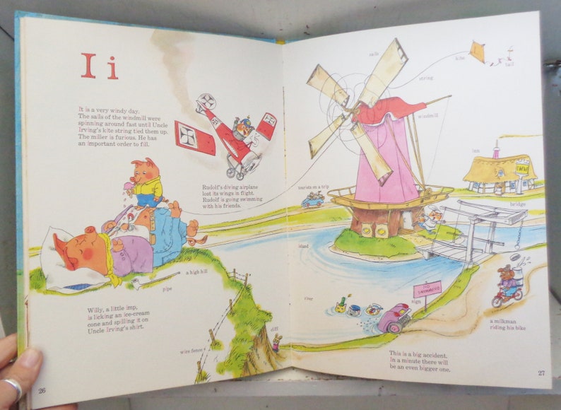 First Edition 1971 Richard Scarry's ABC Word Book HC Book Random House ...