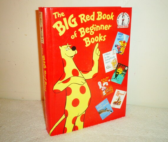 Dr Seuss The Big Red Book of Beginner Books 1995 HC Book | Etsy