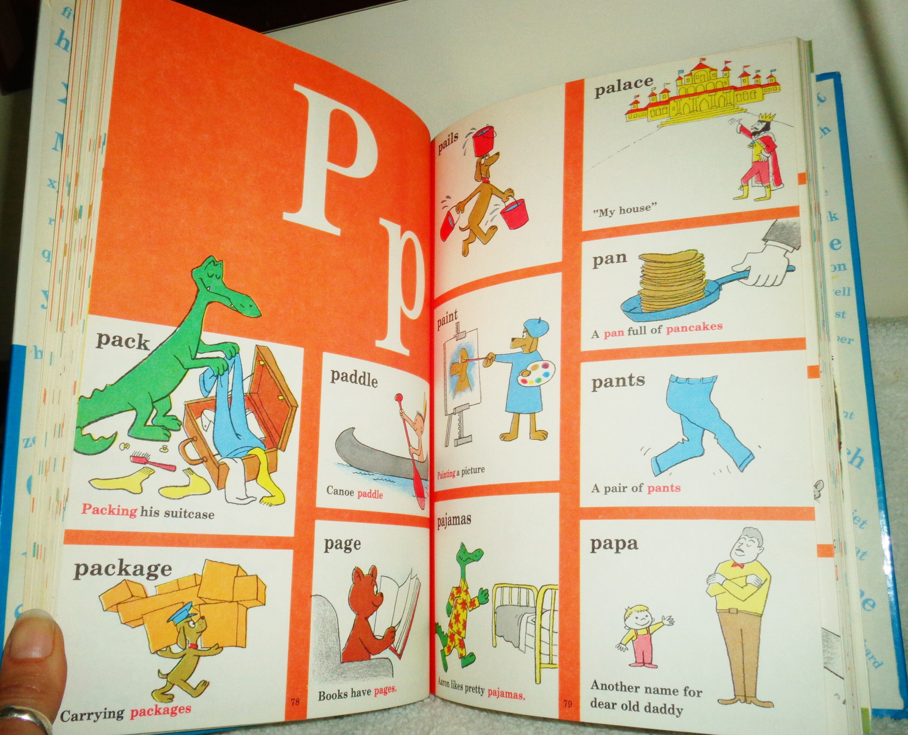 Dr Seuss the Cat in the Hat Beginner Dictionary 1964 Oversized - Etsy ...