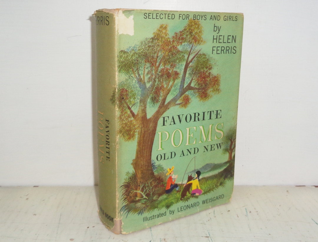 1957 Favorite Poems Old and New Selected for Boys and Girls by Helen ...