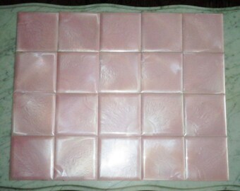 Pink Star Tiles - Etsy