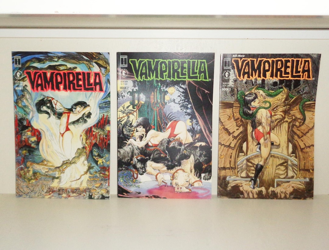 Harris Comics Vengeance of Vampirella #25 First Printing April 1996 - Etsy