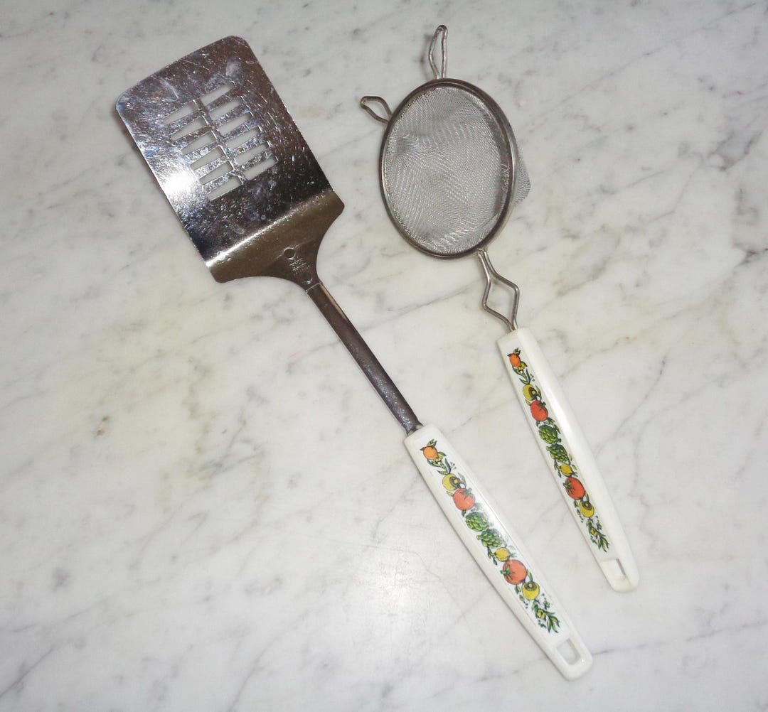 Ekco Chromium Spice of Life Stainless Kitchen Utensils Spatula & Mini ...