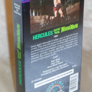 FACTORY SEALED Hercules Against the Moon Men VHS Goodtimes Video Alan ...