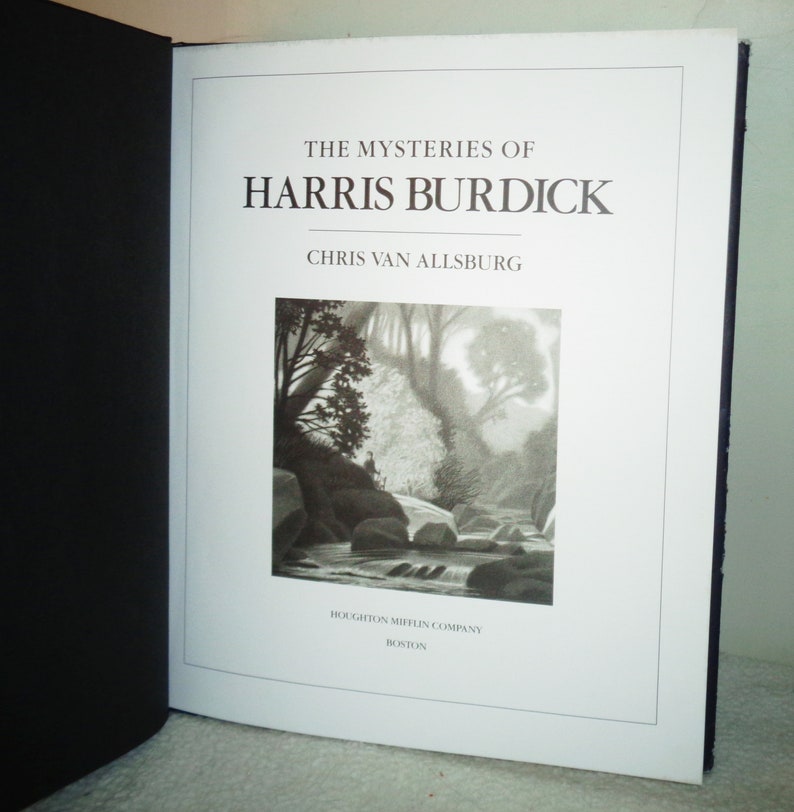 The Mysteries of Harris Burdick HC Book With Dust Jacket 1984 - Etsy