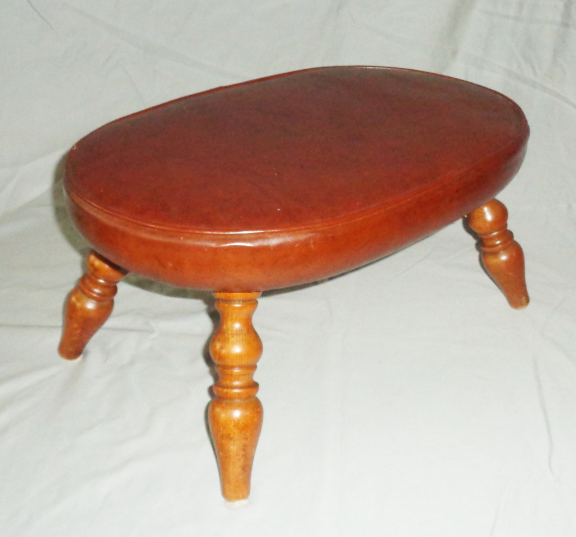 Oval Foot Stool Authentic Furniture Products Made in Japan - Etsy