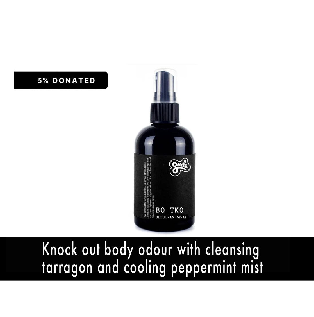 BO TKO Deodorant Spray. Science-led Ingredient-driven Organic ...
