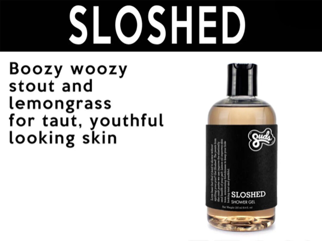 Sloshed Shower Gel. Science-led Ingredient-driven Organic - Etsy