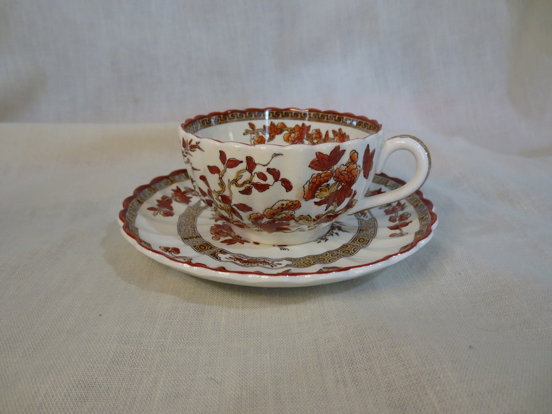 Spode India Tree Cup/saucer - Etsy