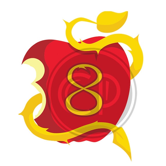 Descendants Apple Printable