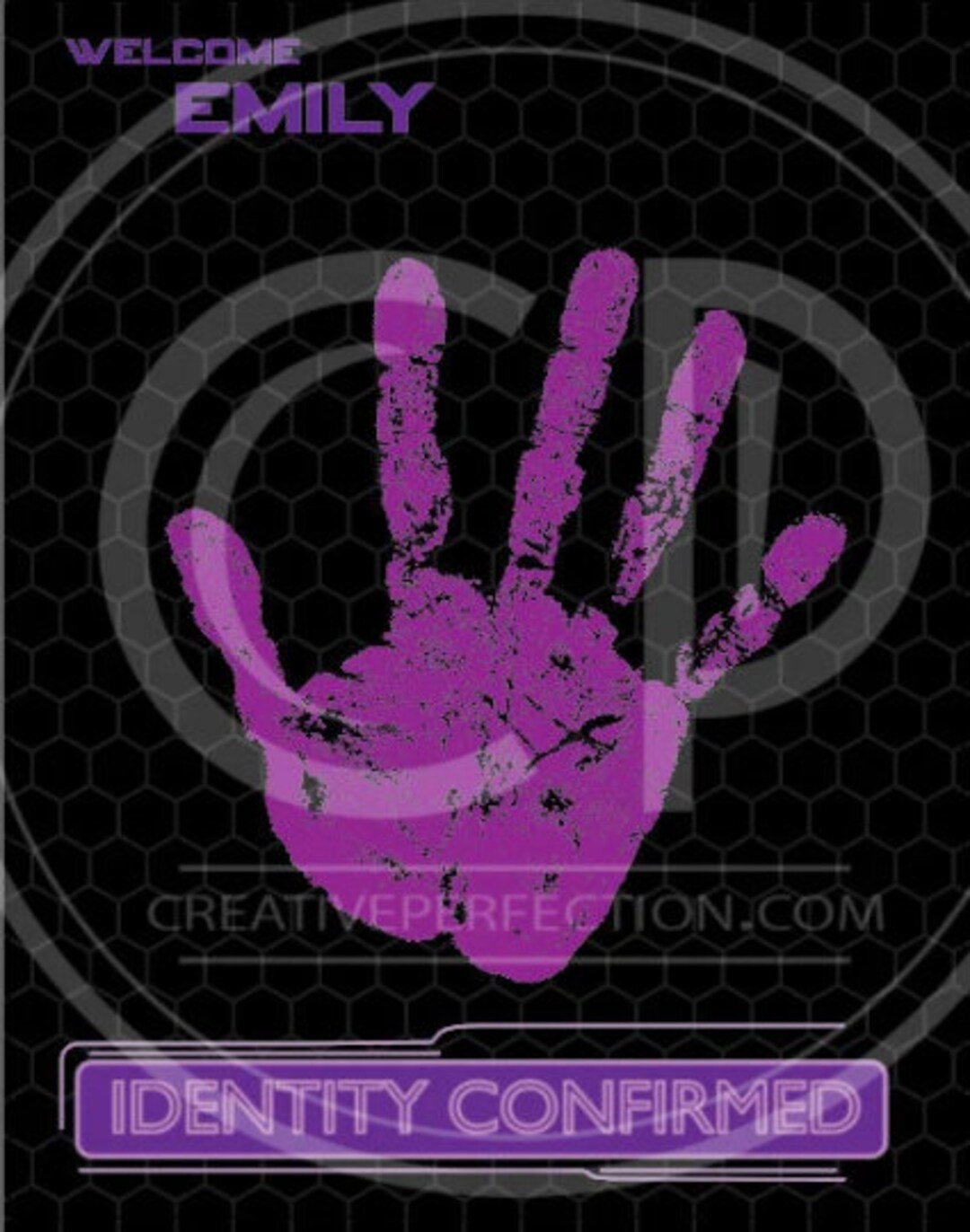 Scan to Enter - Custom Name - Etsy