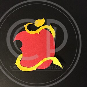 Descendants Apple SVG Files - Etsy