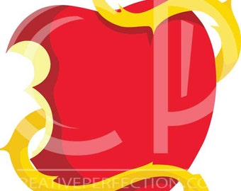 Descendants Apple | Etsy