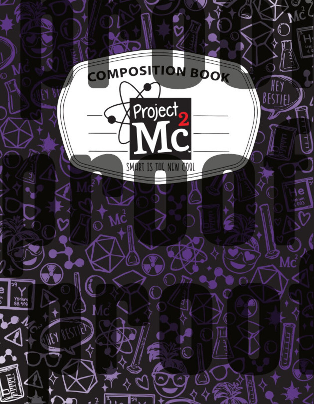Project MC2 8.5x11 Notebook Cover -purple Tint - Digital File - Etsy