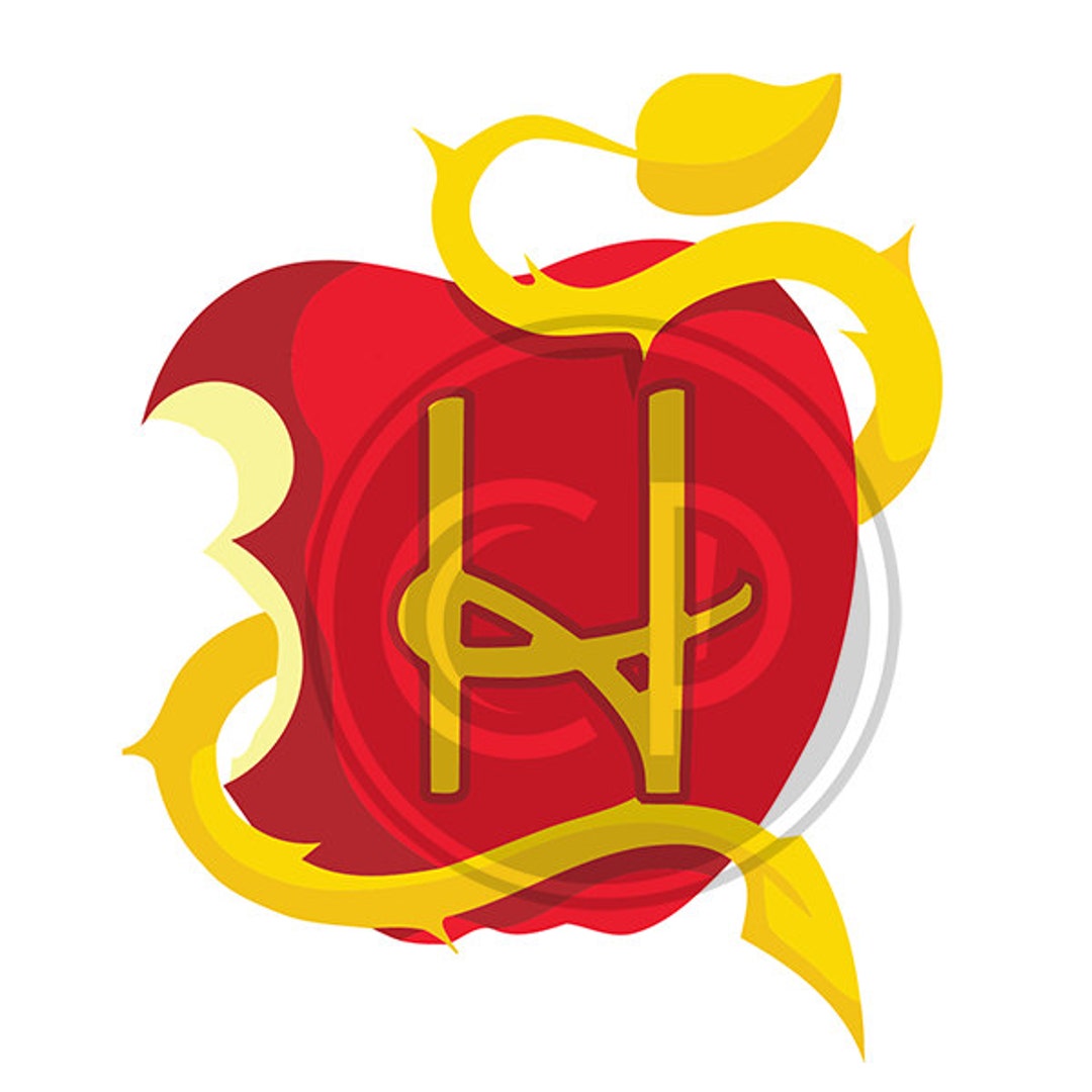 Descendants Apple Letter H - Etsy