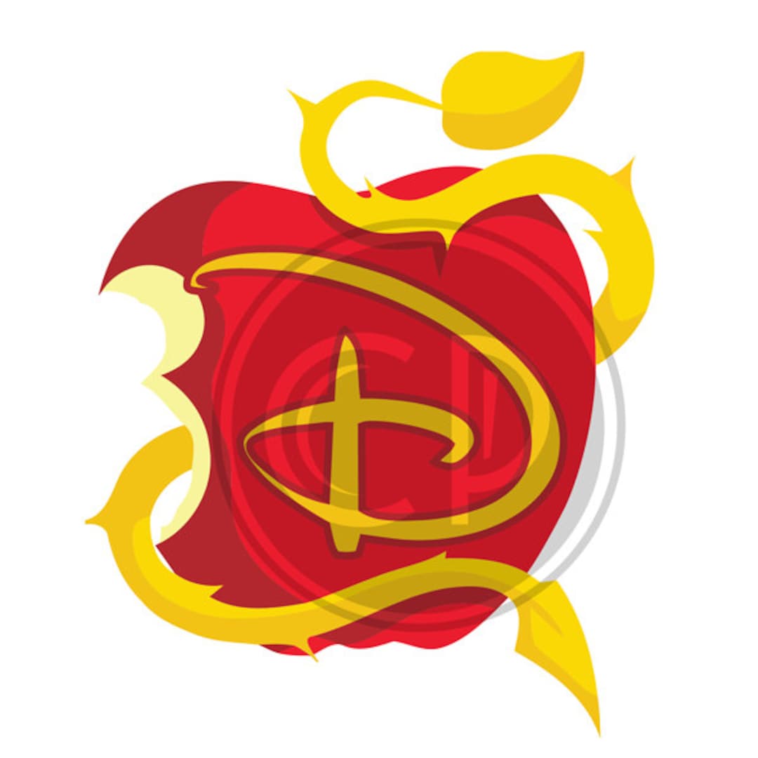 Descendants Apple Letter D - Etsy