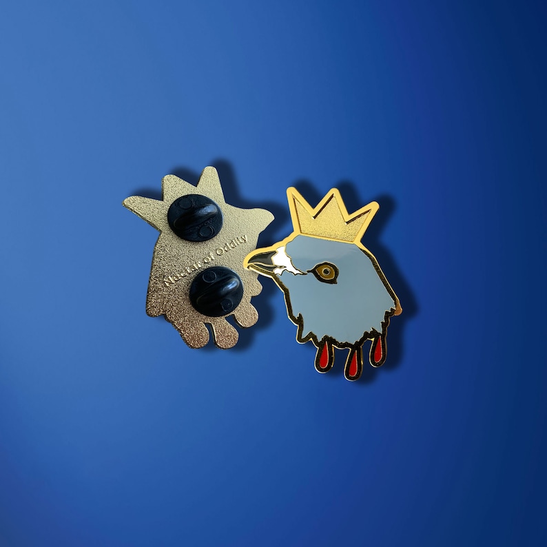 Hereditary Pigeon King Paimon Hard Enamel Pin - Etsy
