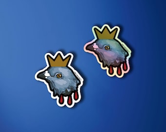 Hereditary Pigeon King Paimon Hard Enamel Pin | Etsy