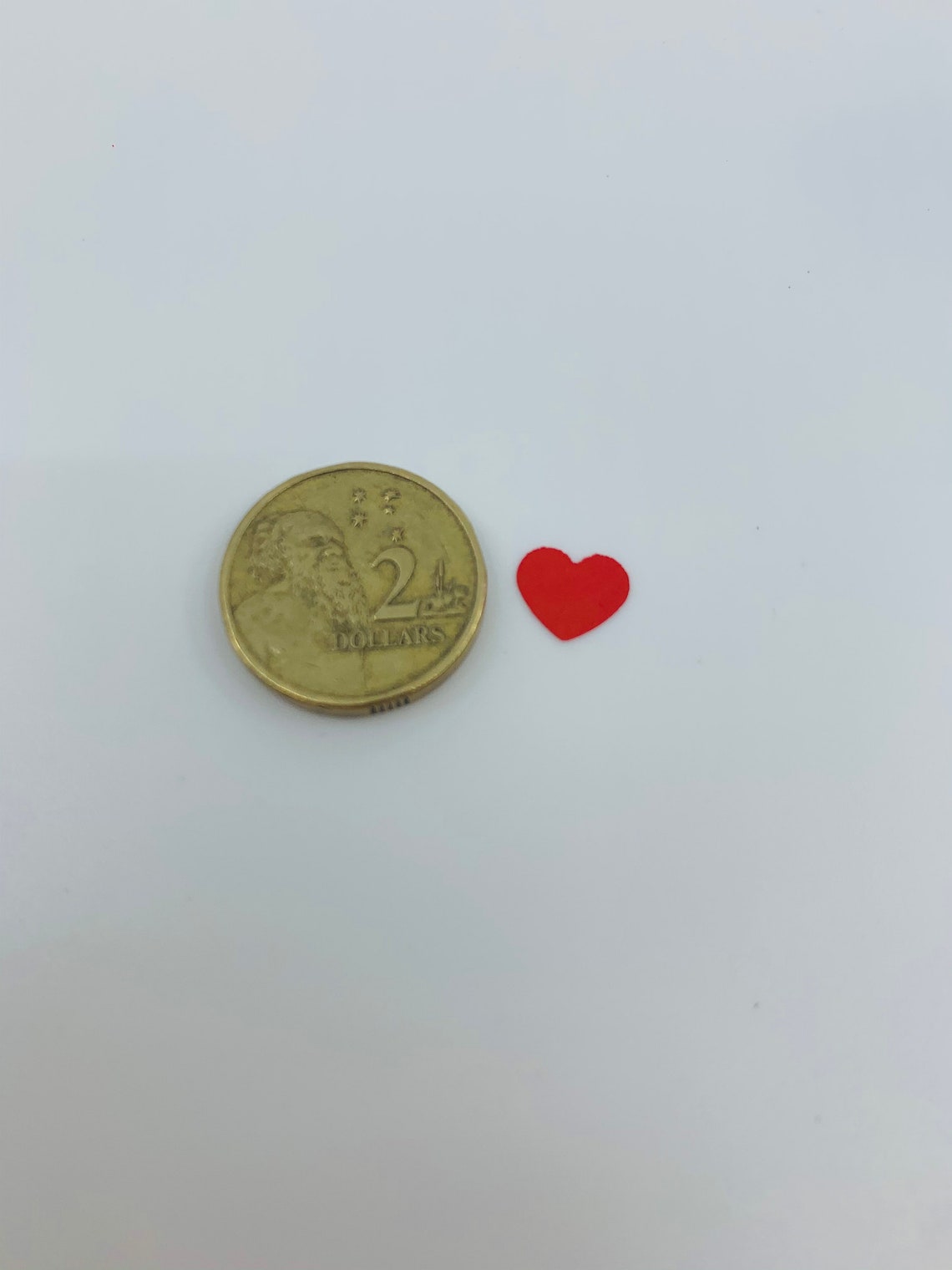 Mini Paper Heart Confetti Red Heart Confetti Valentines Day Wedding ...