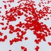 Mini Paper Heart Confetti Red Heart Confetti Valentines Day Wedding ...