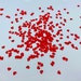Mini Paper Heart Confetti Red Heart Confetti Valentines Day Wedding ...