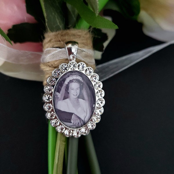 Memory Charm for Bridal Bouquet - Etsy