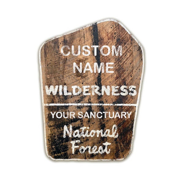 Forest Service Sign - Etsy
