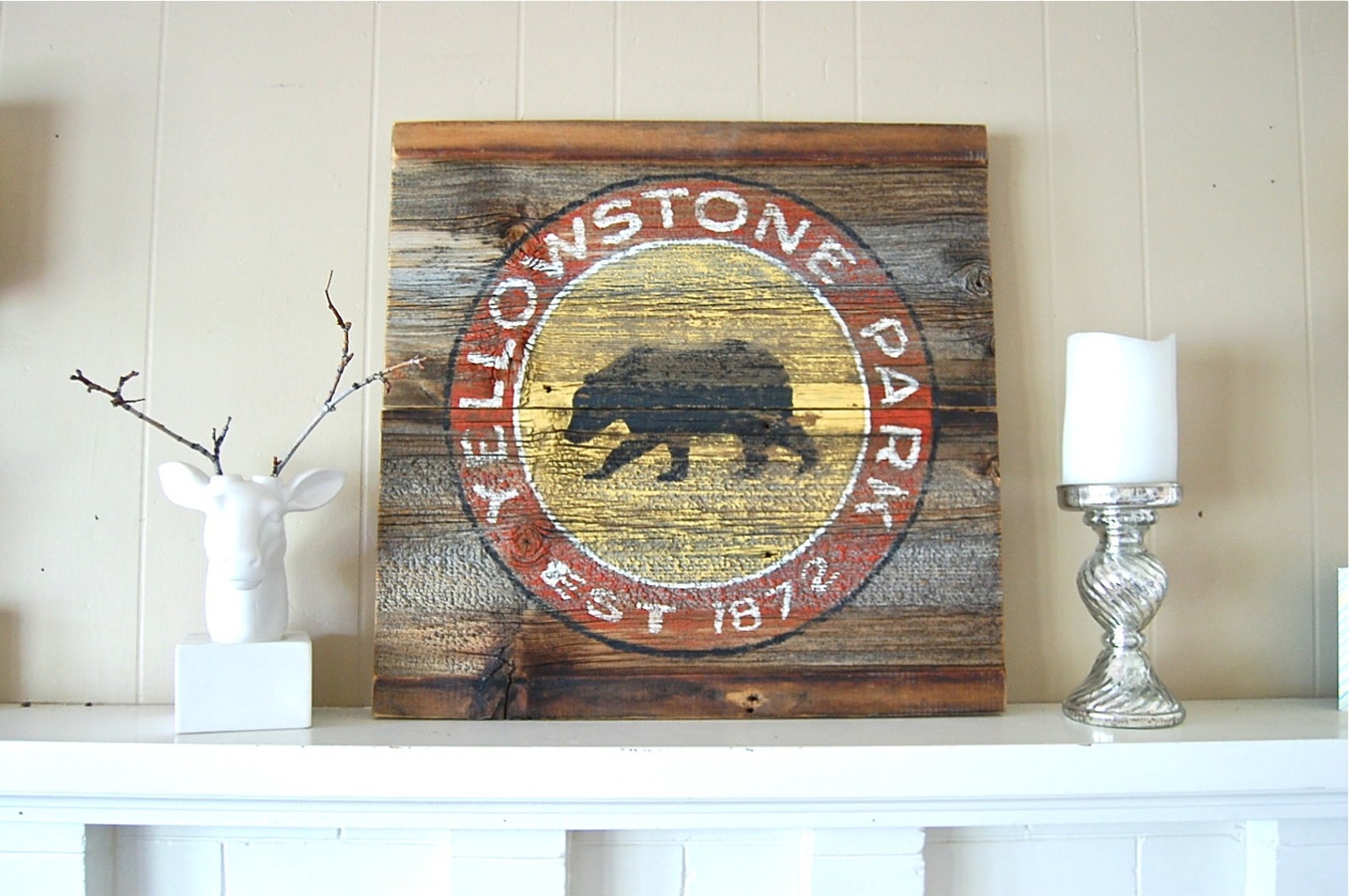 Yellowstone National Park Montana Art Wyoming Art - Etsy