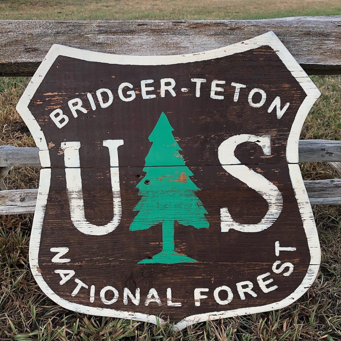 CUSTOM National Forest Sign National Forest Art Montana Art - Etsy