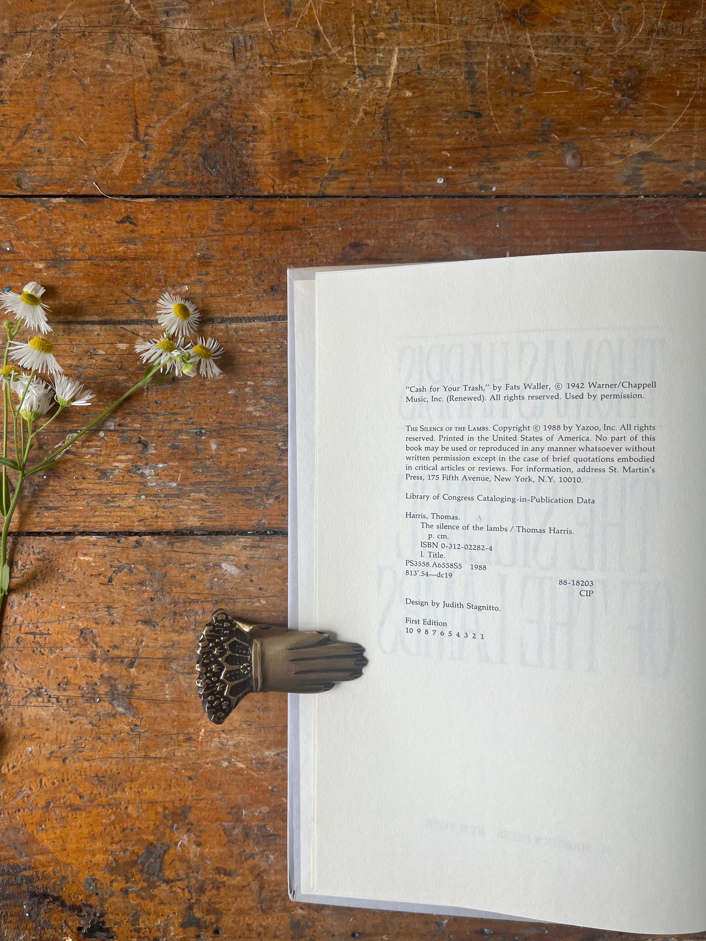 The Silence of the Lambs First Edition 1988 Thomas Harris - Etsy