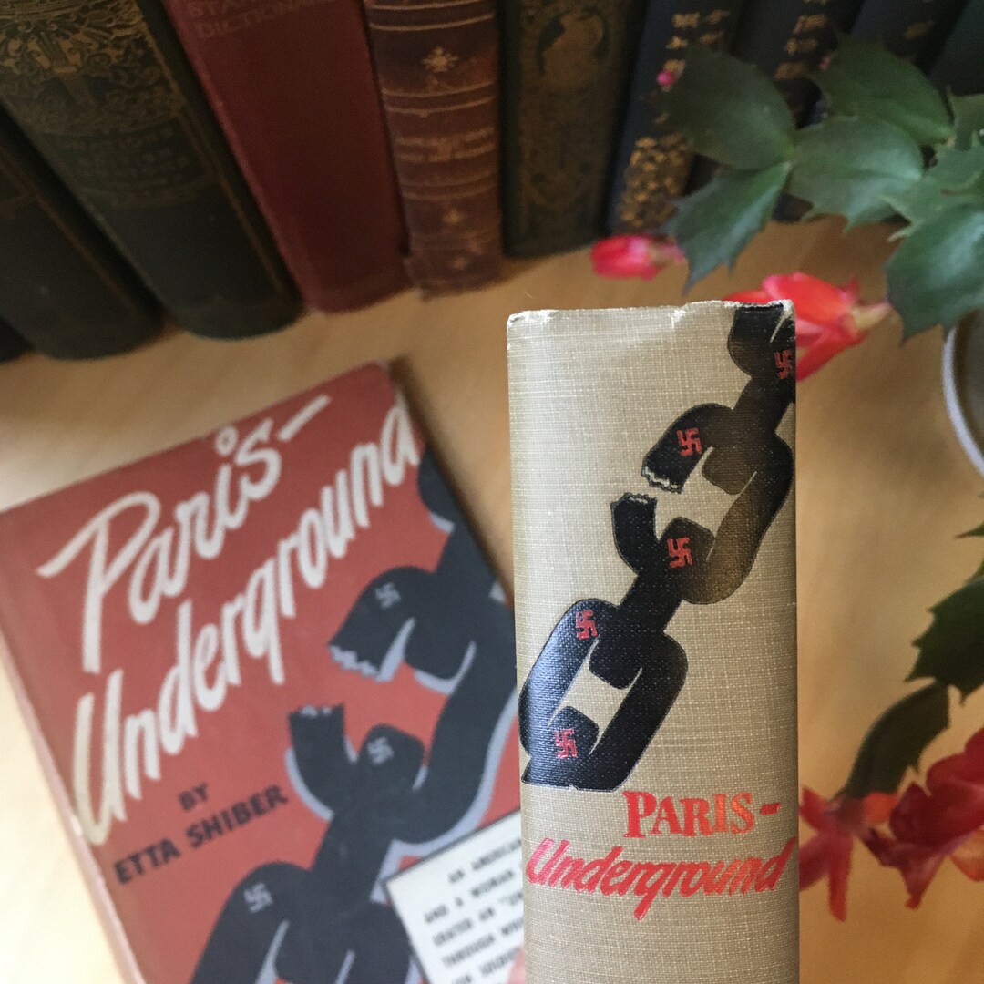 Paris Underground- Etta Shiber- 1943 First Edition - Etsy
