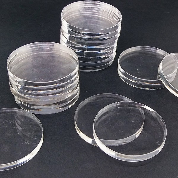 Plastic Circles - Etsy