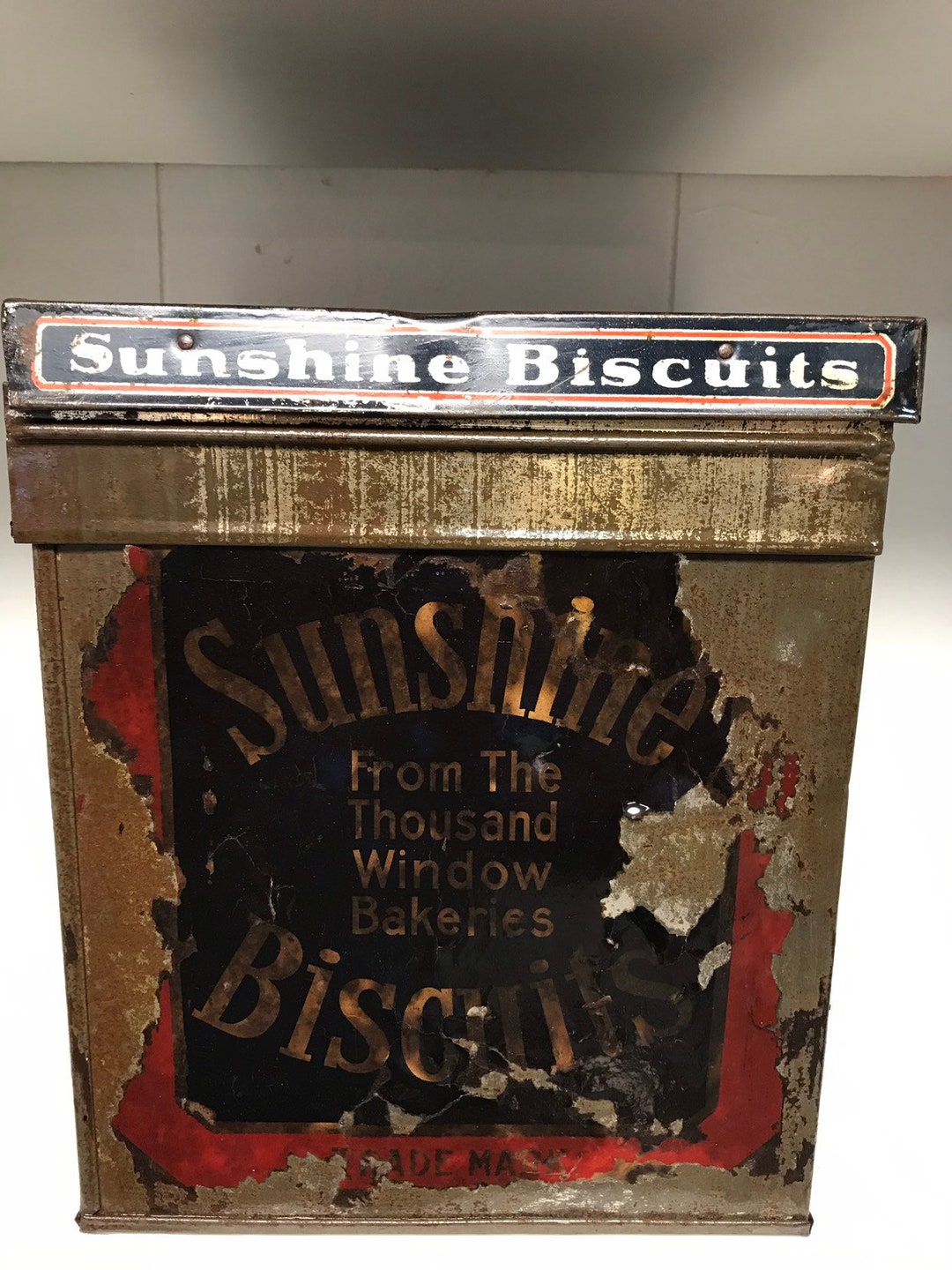 Sunshine Biscuits Tin - Etsy
