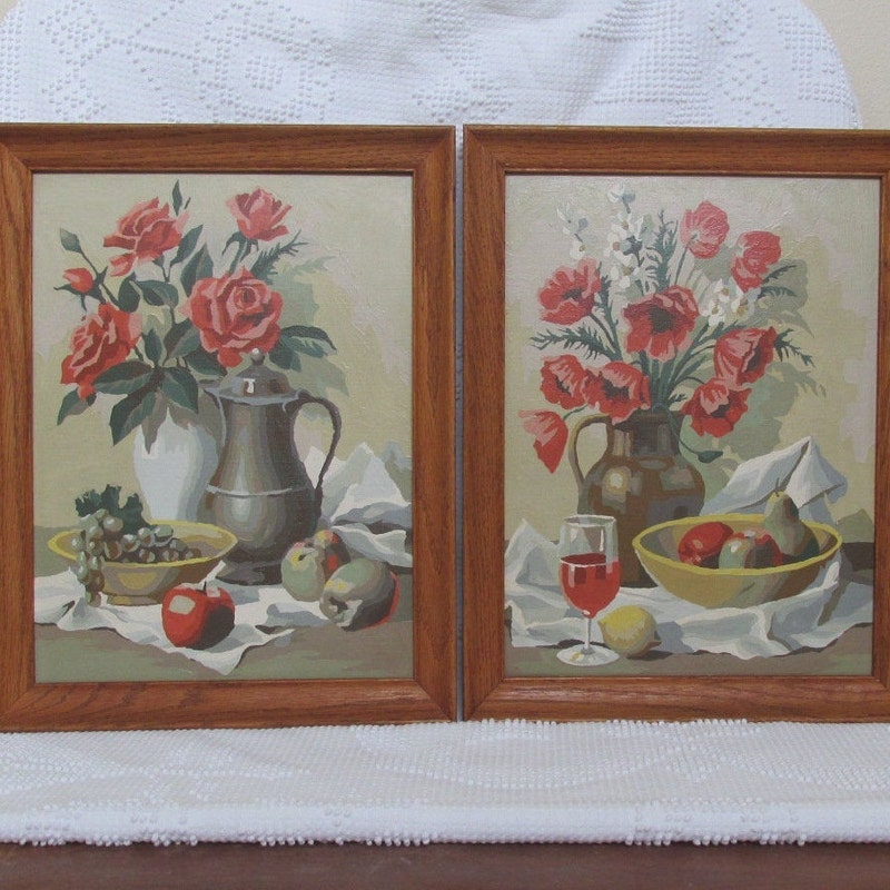 70s Paint by Number - Etsy