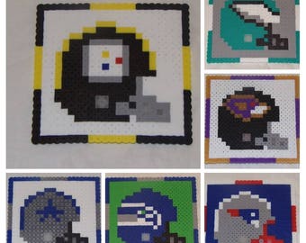Perler beads nfl | Etsy